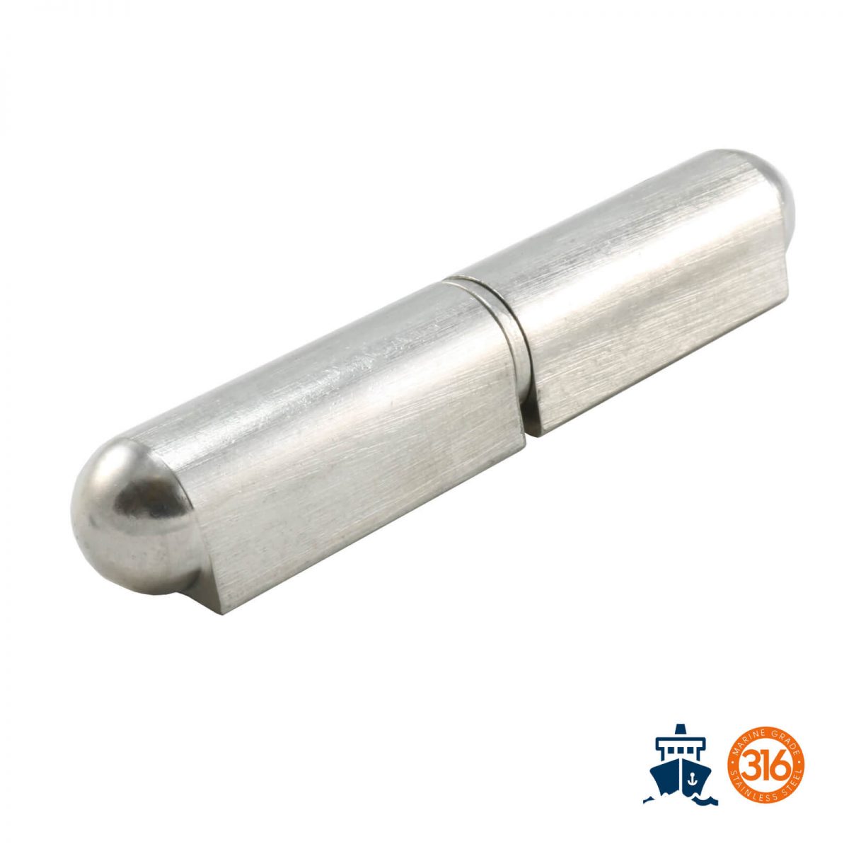 Marine Grade 150mm Stainless Steel Weld on Hinge - weldonhinges.co.uk